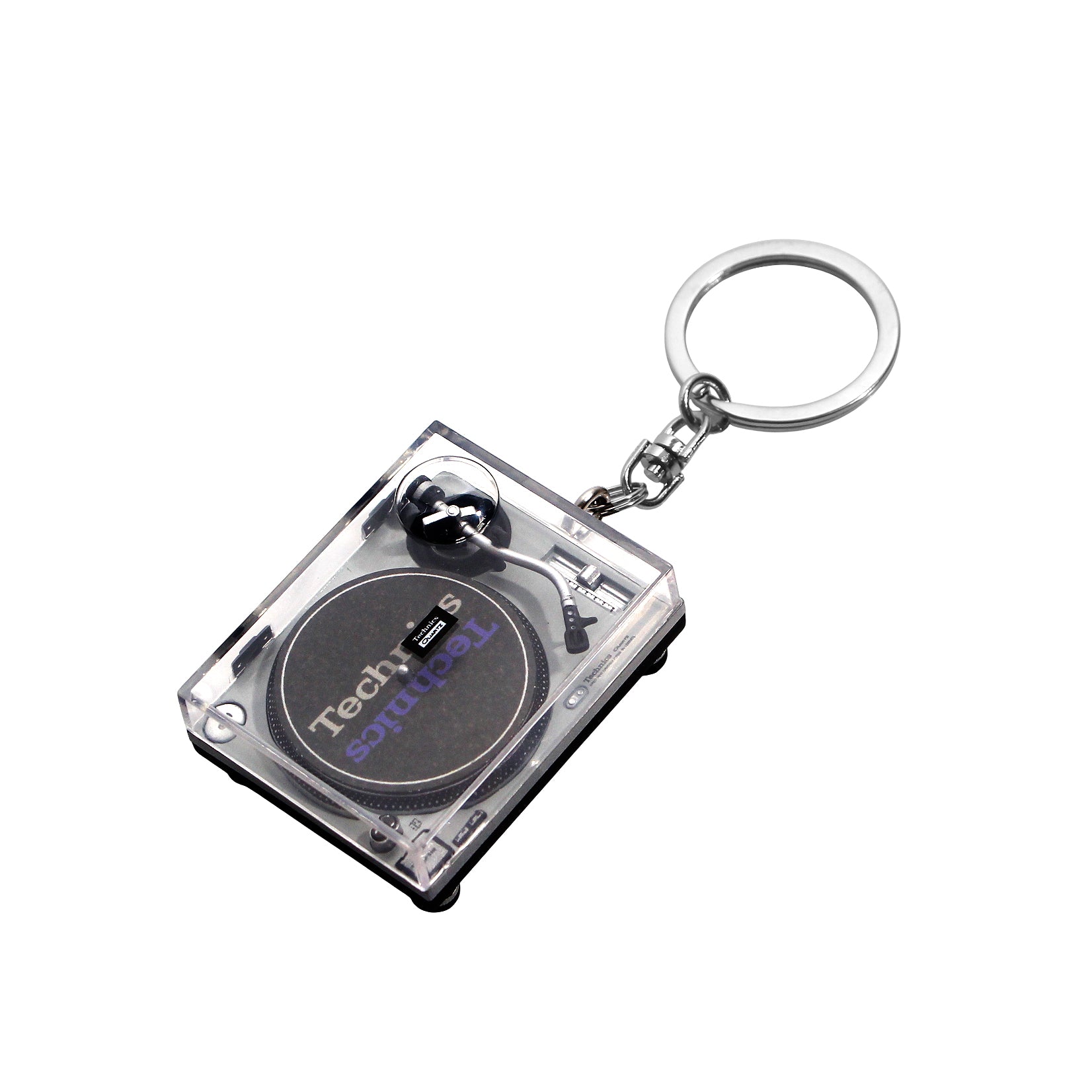 TECHNICS SL-1200MK2 KEYCHAIN WITH SLIP MAT 【MINIATURE TURNTABLE】テクニクス ...