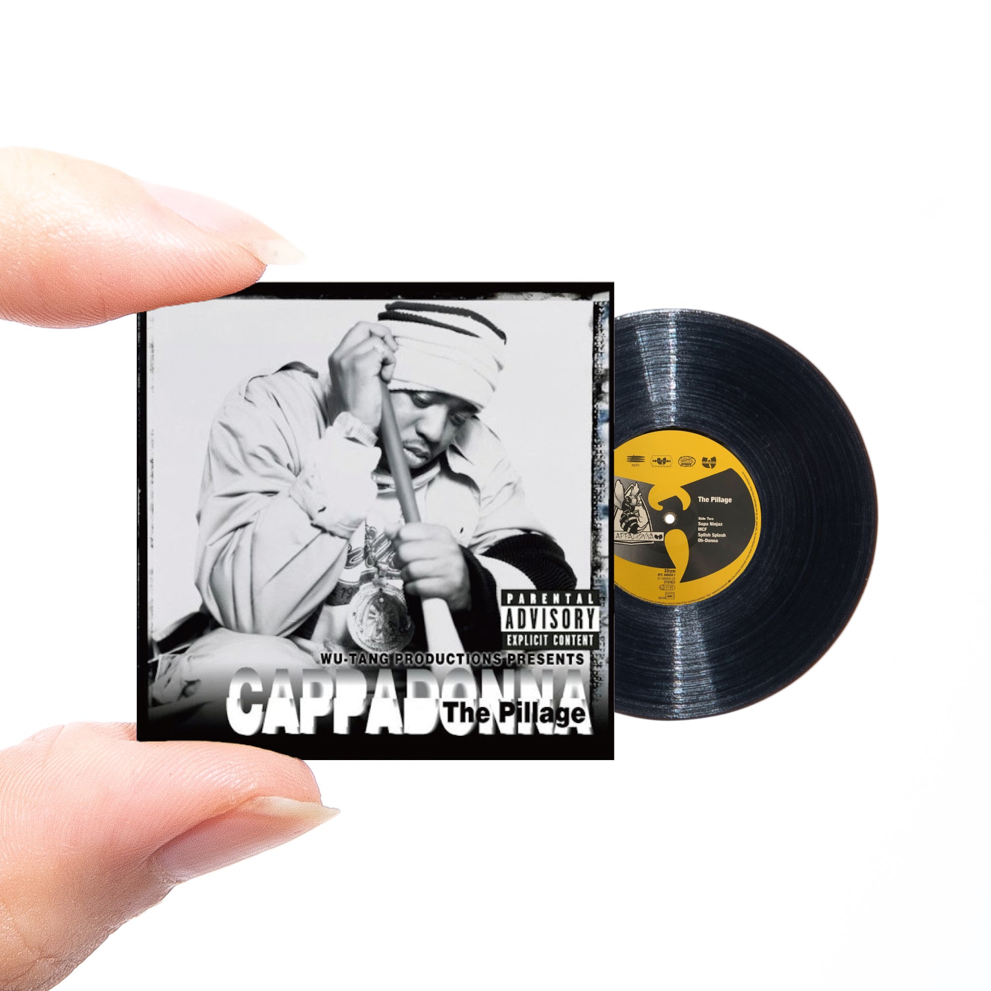 Cappadonna – The Pillage 【MINIATURE HIPHOP VINYL】 – MINIATURE RECORDS