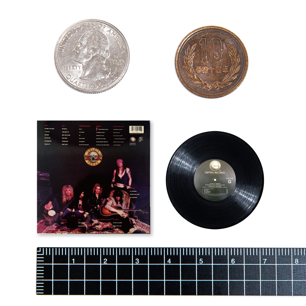 GUNS N ROSES APPETITE FOR DESTRUCTION【MINIATURE VINYL RECORD ...