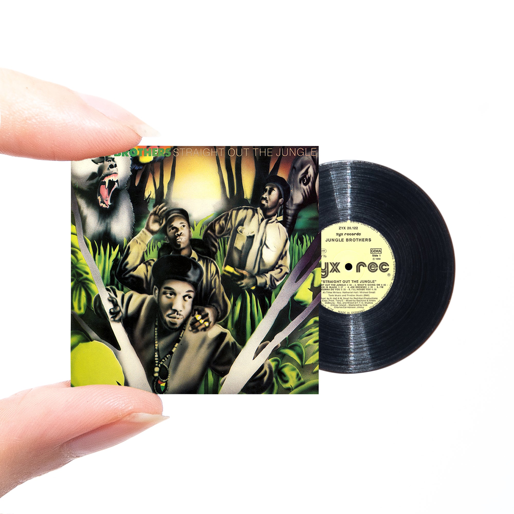 Jungle Brothers Straight Out The Jungle [MINIATURE HIPHOP RECORD ...