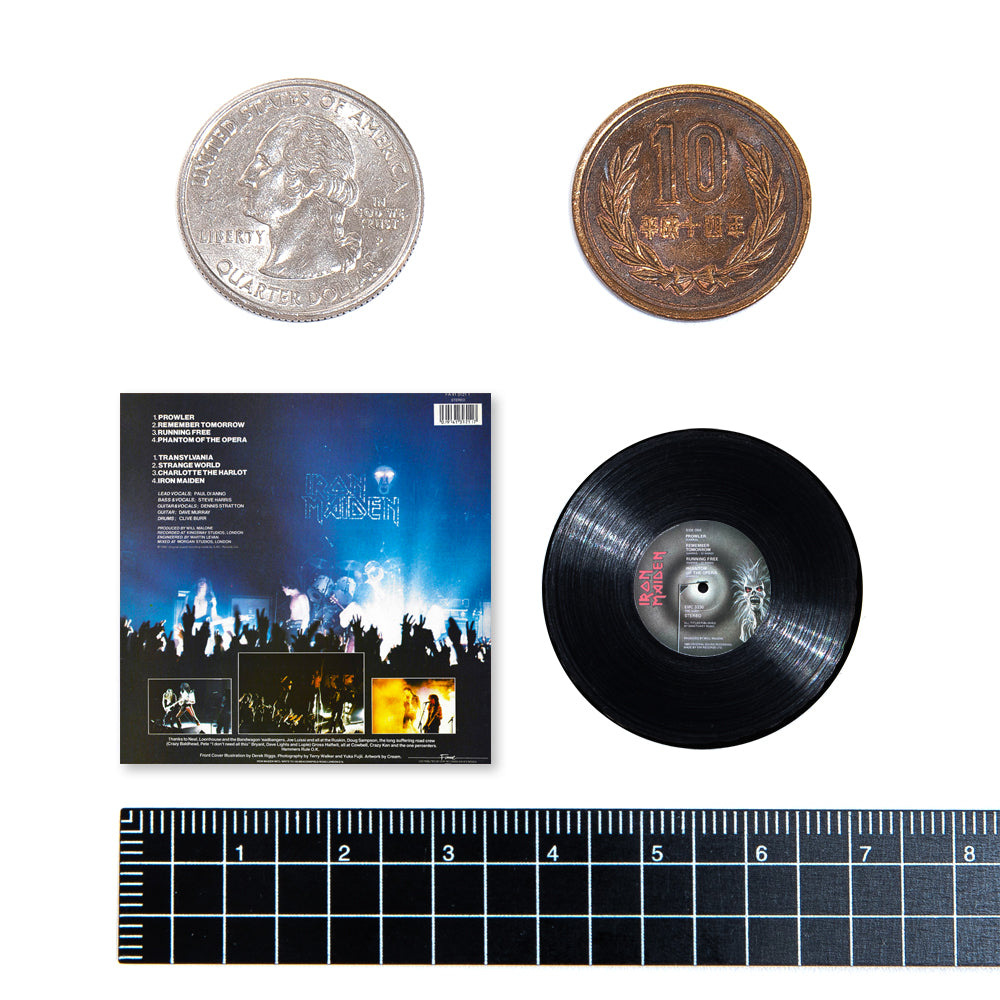 Iron Maiden – Iron Maiden【MINIATURE VINYL RECORD】 – MINIATURE RECORDS