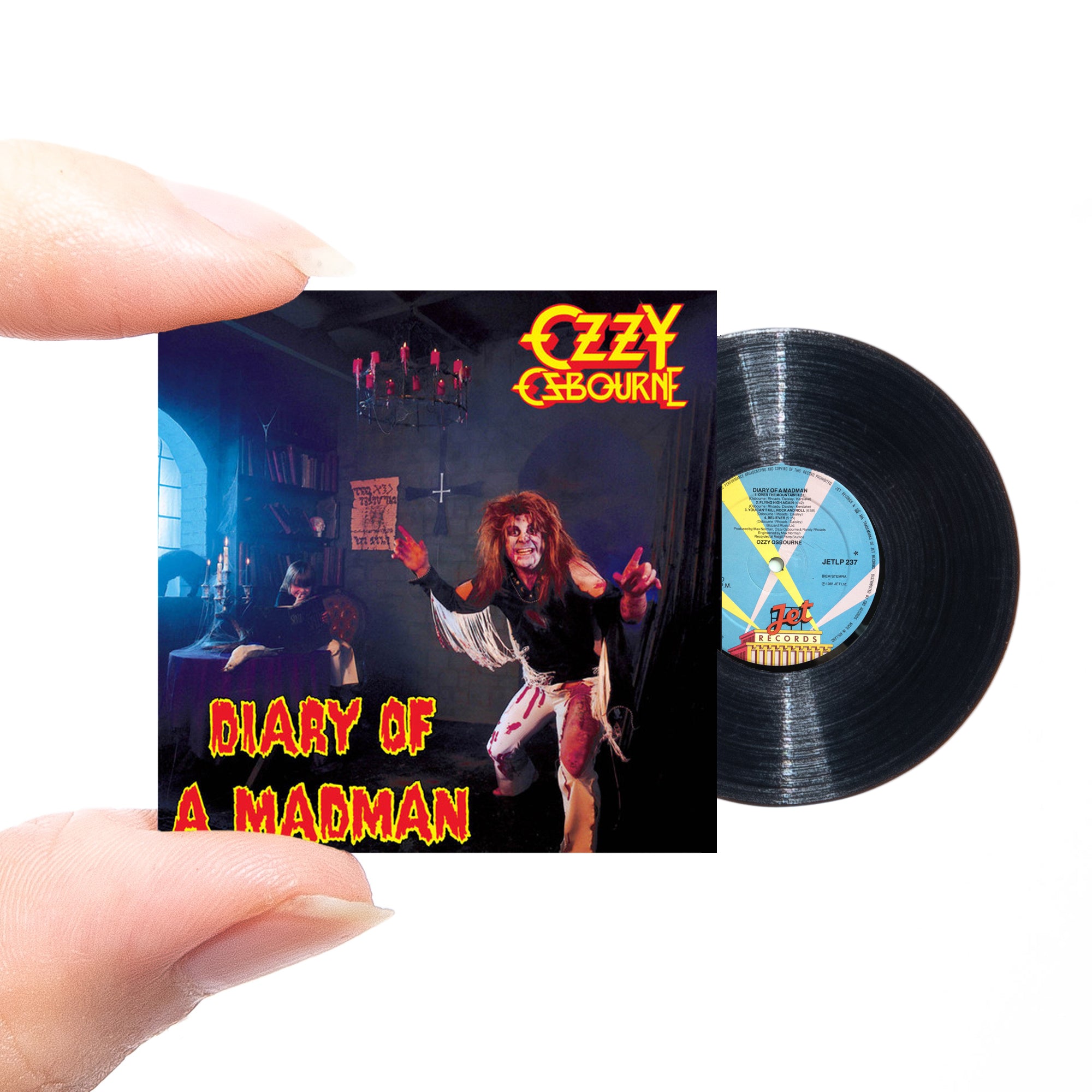 Ozzy Osbourne Diary Of A Madman 【MINIATURE ROCK VINYL】 – MINIATURE RECORDS