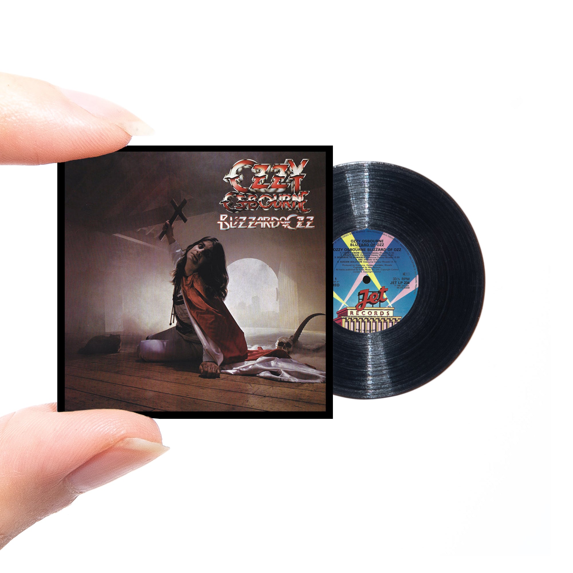 Ozzy Osbourne Blizzard Of Ozz 【MINIATURE ROCK VINYL】 – MINIATURE RECORDS