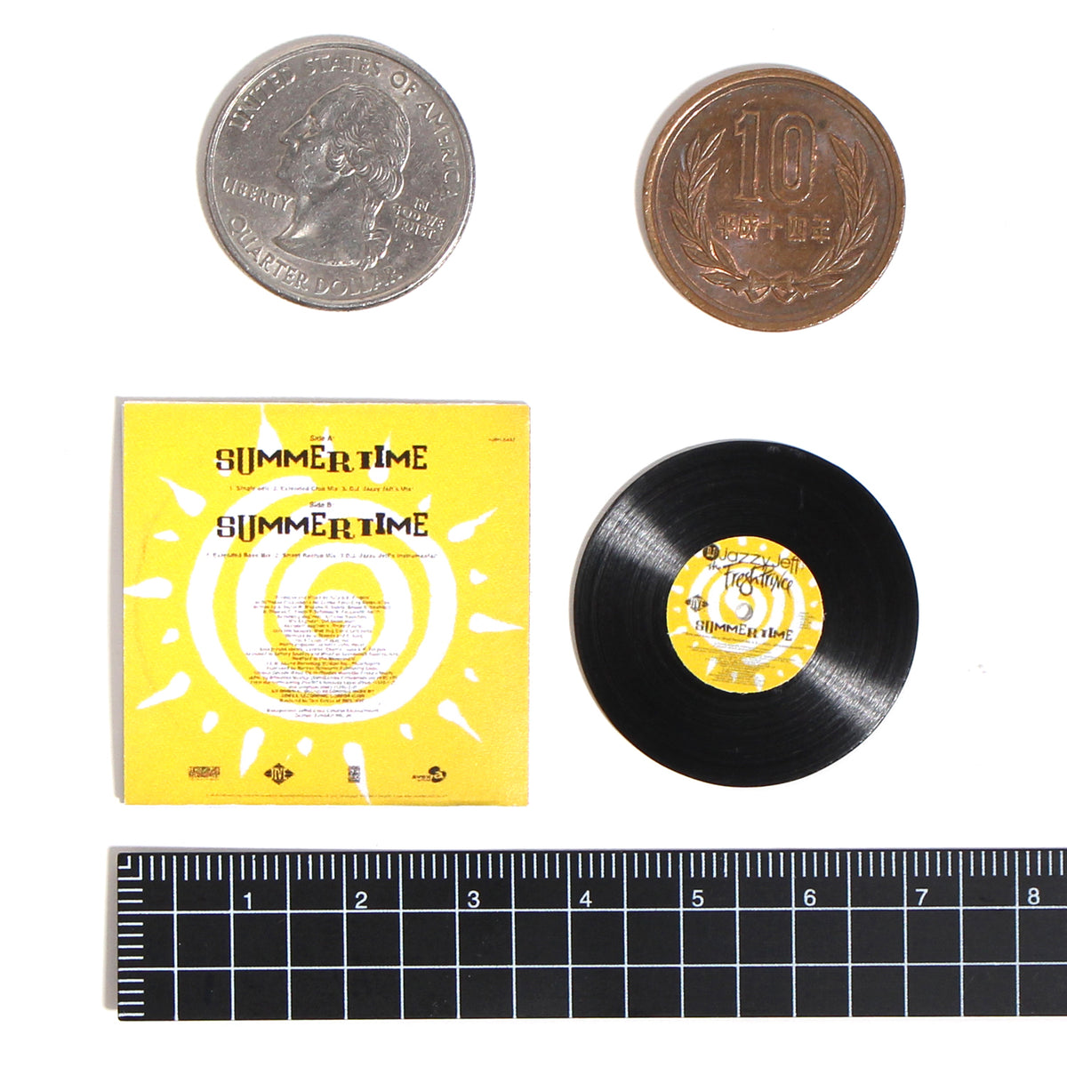 DJ JAZZY JEFF ＆ FRESH PRONCE SUMMER TIME [MINIATURE HIPHOP RECORD ...