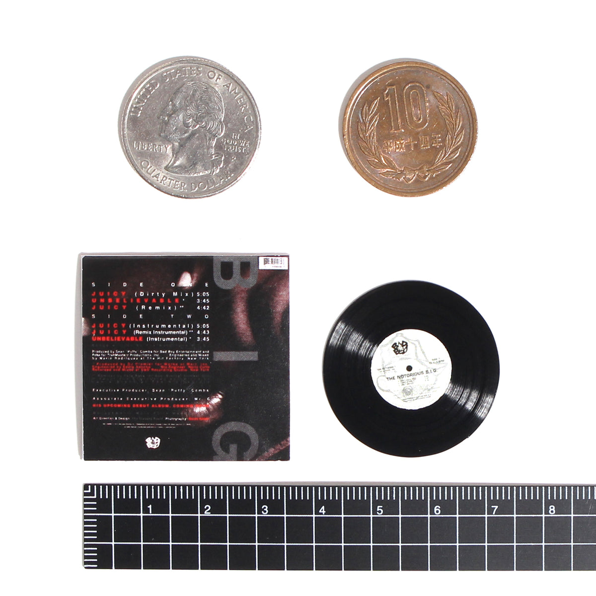 THE NOTORIOUS BIG JUICY [MINIATURE HIPHOP RECORD] – MINIATURE RECORDS