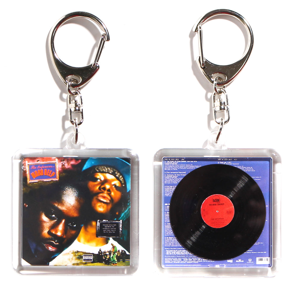 MOBB DEEP THE INFAMOUS [ACRYLIC KEY CHAIN MINIATURE HIPHOP VINYL ...